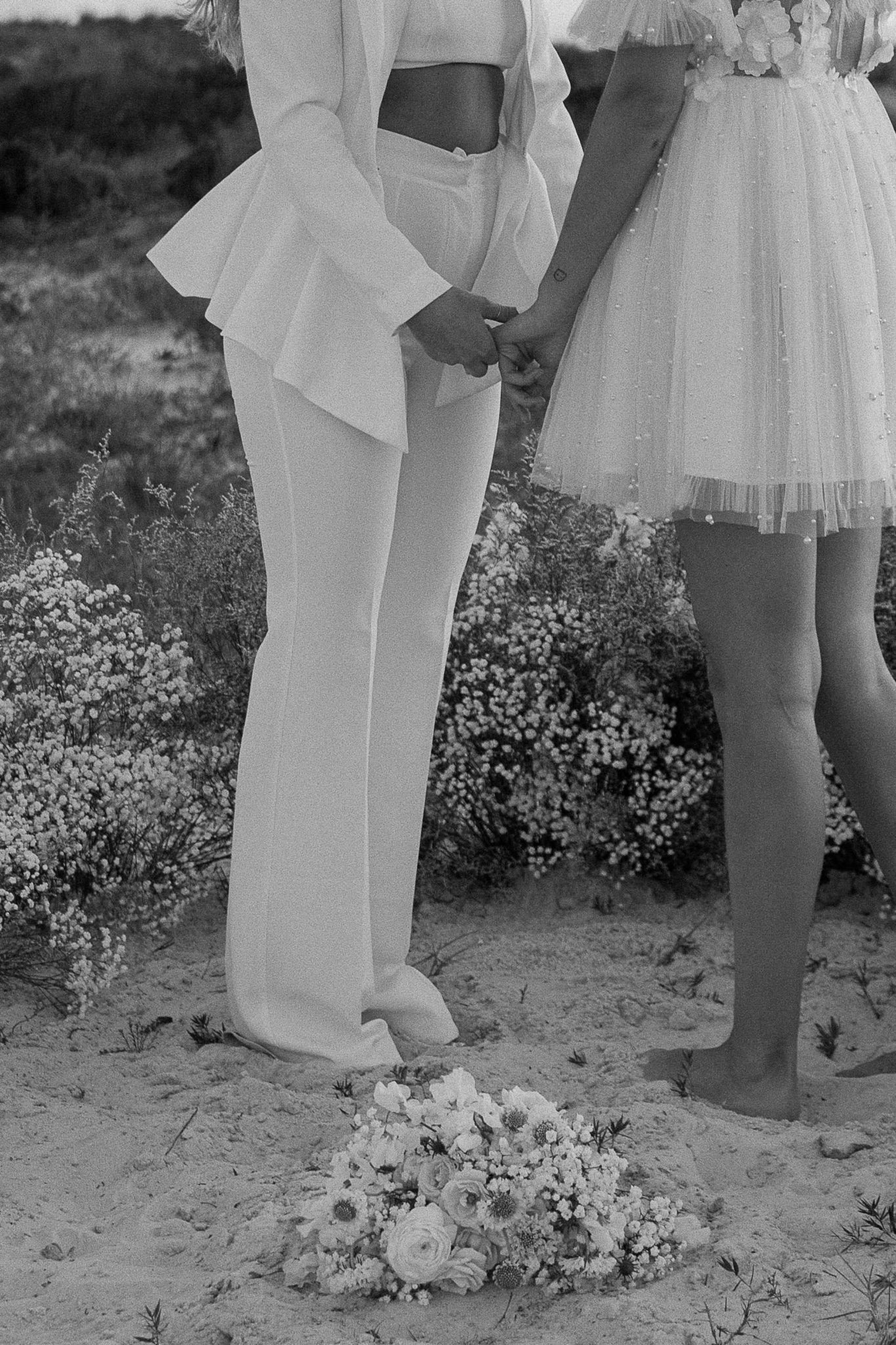 Ethereal Baby's Breath Beach Elopement Inspiration on Pensacola Beach ...