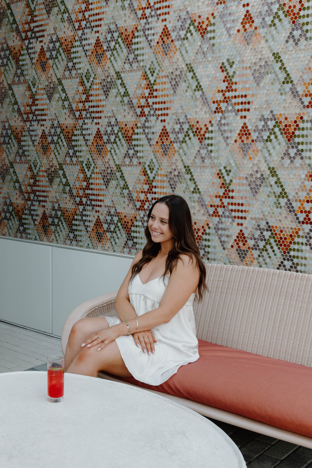 Vibrant Engagement Photos at a Hotel Bar in Atlanta, Georgia // Keegan ...